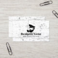 Old Captain Logo Vintage Grunge Business Card | Zazzle