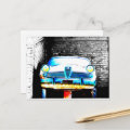 Old car postcard | Zazzle