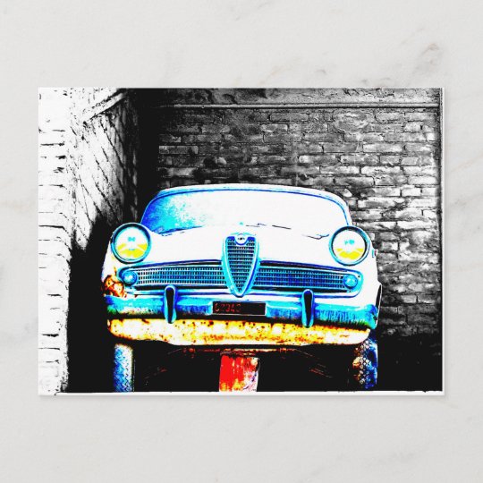 Old car postcard | Zazzle.com