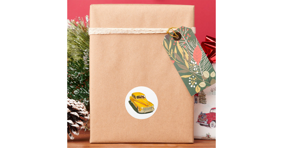 Old Car Stickers | Zazzle