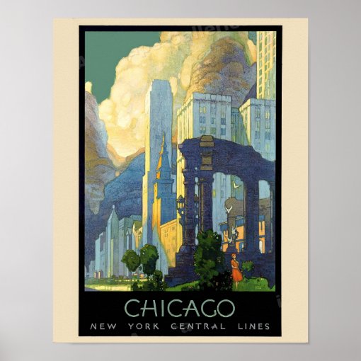 Old Chicago Poster | Zazzle