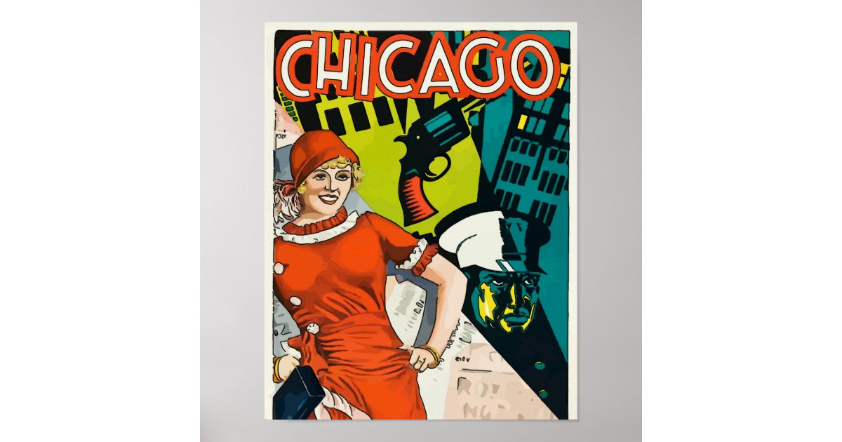 Old Chicago Poster | Zazzle