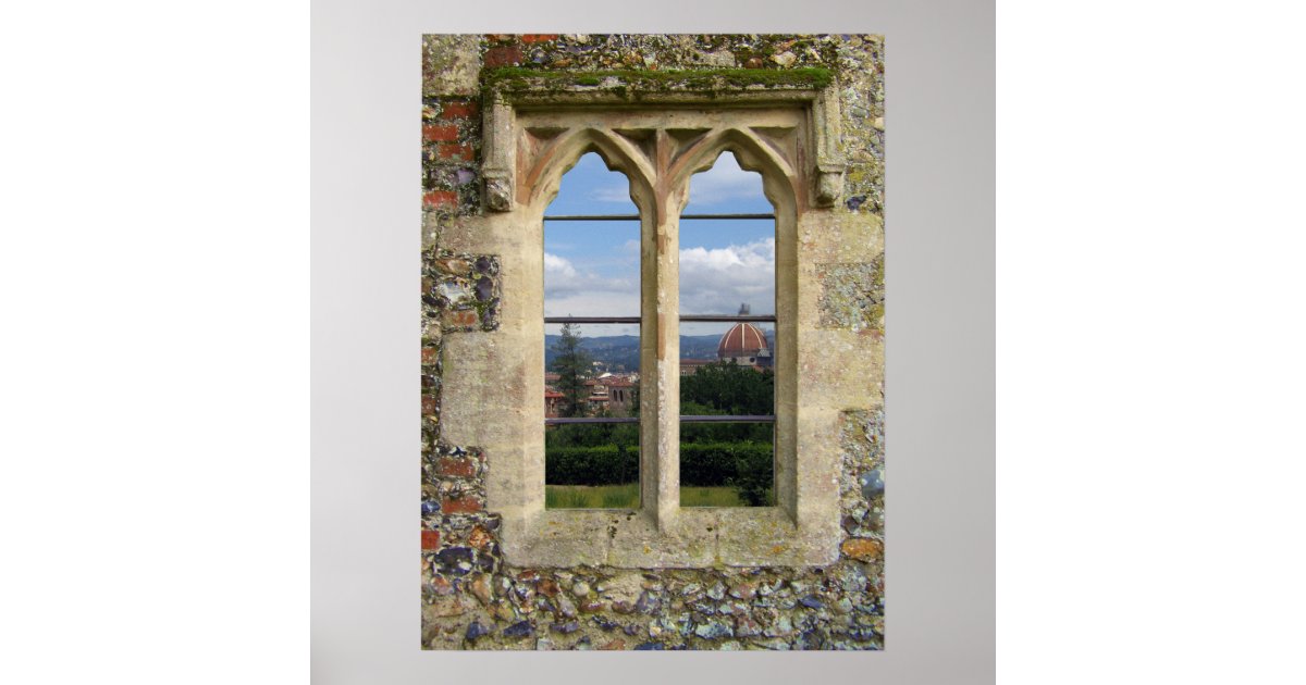 Old Church Window Poster | Zazzle
