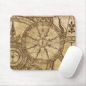 Old Compass Rose Mouse Pad | Zazzle