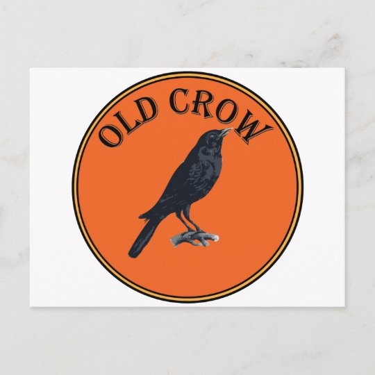 old crow postcard | Zazzle.com