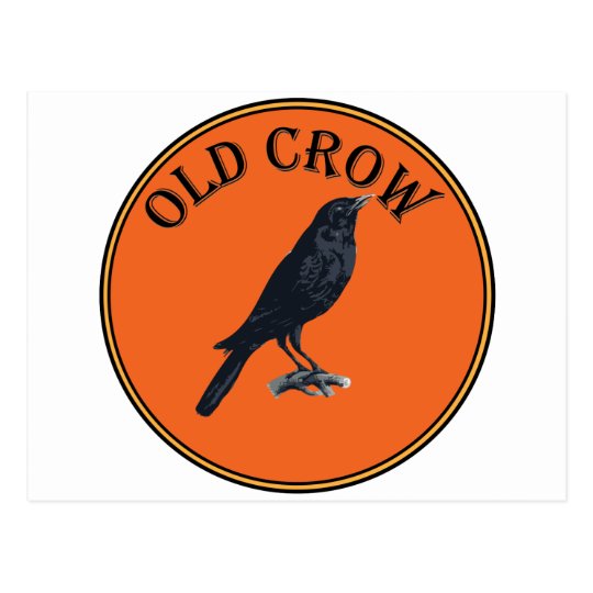 old crow postcard | Zazzle.com