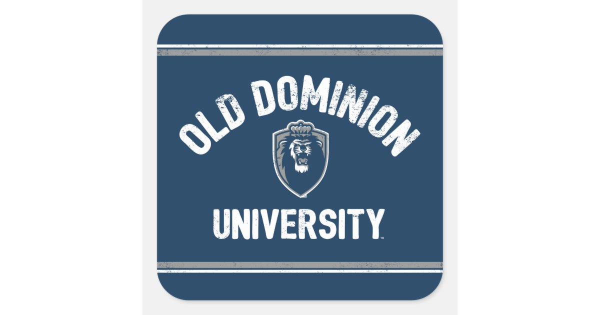 Old Dominion University Square Sticker | Zazzle