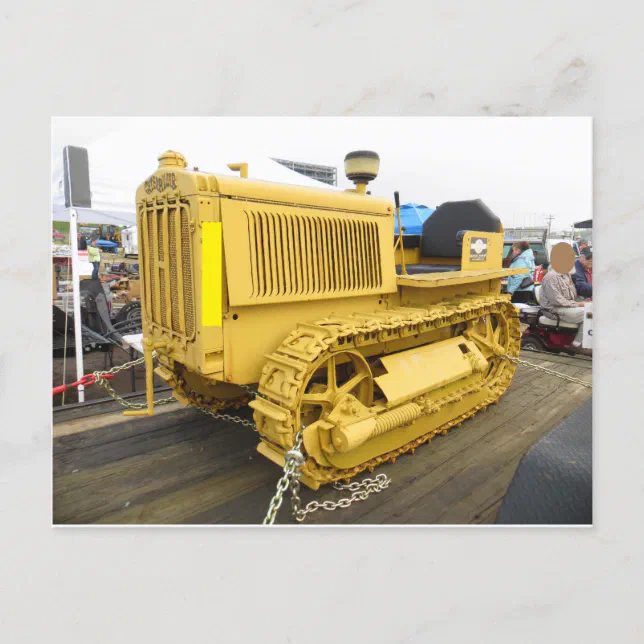 Old Dozer Postcard | Zazzle