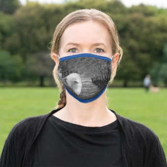 Old English Sheepdog Cloth Face Mask | Zazzle
