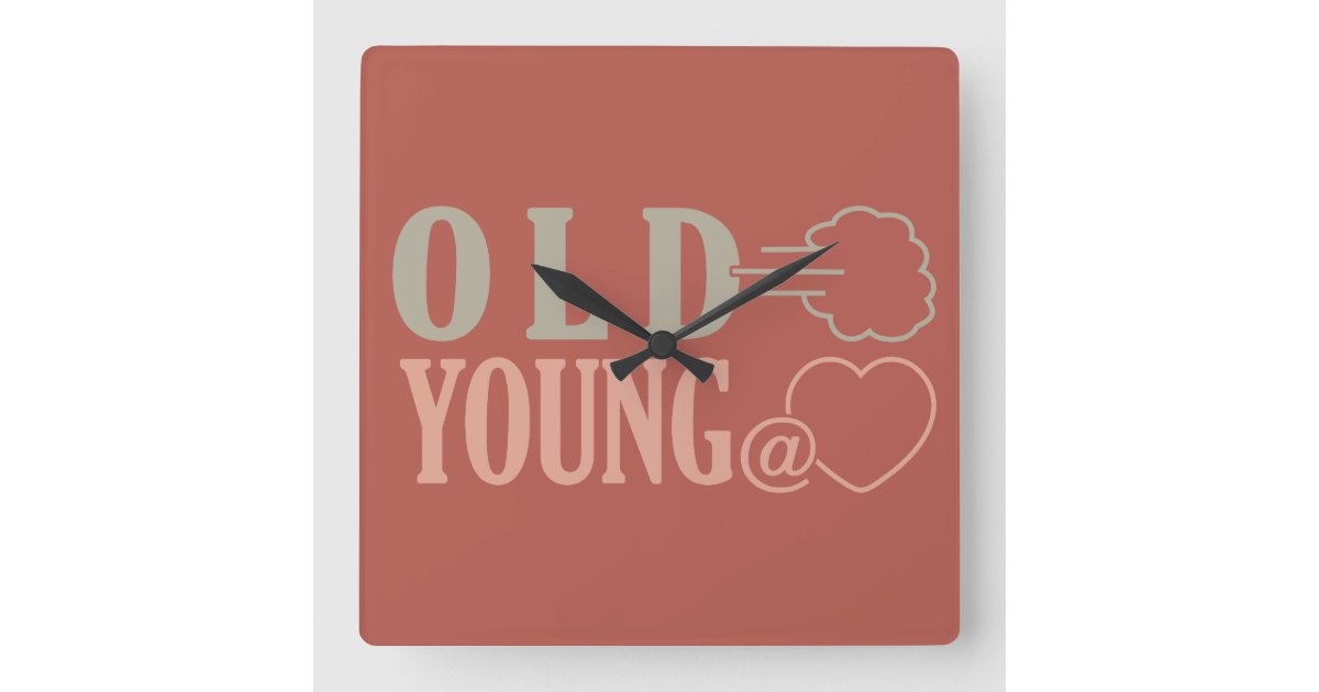 Old Fart custom wall clock | Zazzle