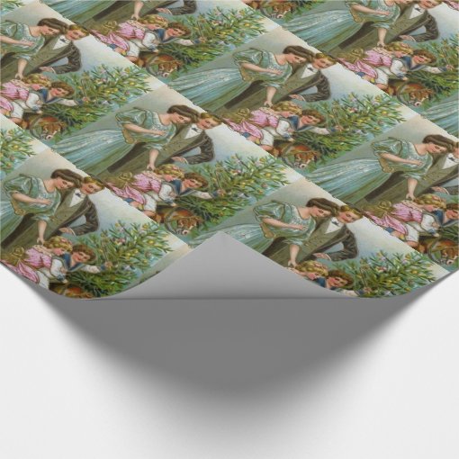 Old Fashion Christmas Wrapping Paper | Zazzle
