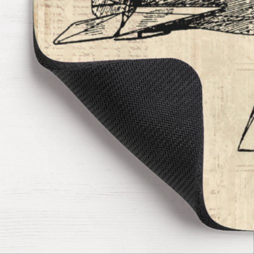 Old Fashioned Airplane Mouse Pad | Zazzle