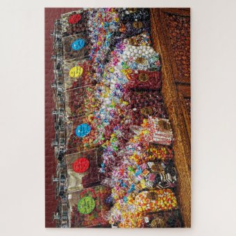 Old Fashioned Candy Store Photo Jigsaw Puzzle | Zazzle