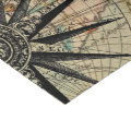 Old Fashioned Map with Compass Tissue Paper | Zazzle