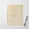 Old Fashioned Stained Blank Paper | Zazzle