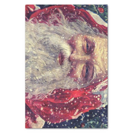 Old-fashioned Victorian Saint Nicholas Tissue Paper | Zazzle