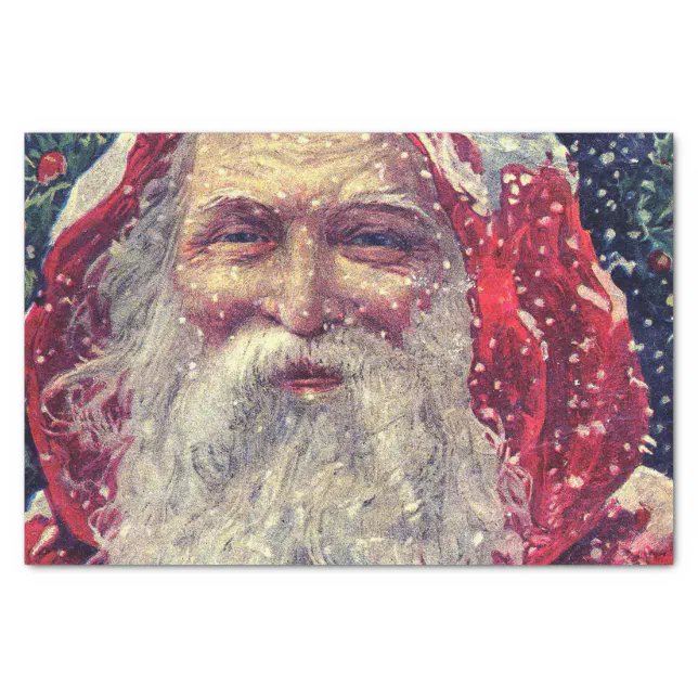 Old-fashioned Victorian Saint Nicholas Tissue Paper | Zazzle