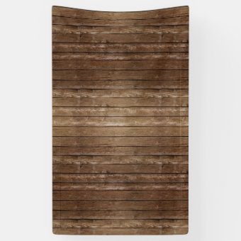 Old Fence Wood Backdrop vlogging Youtube Selfies Banner | Zazzle