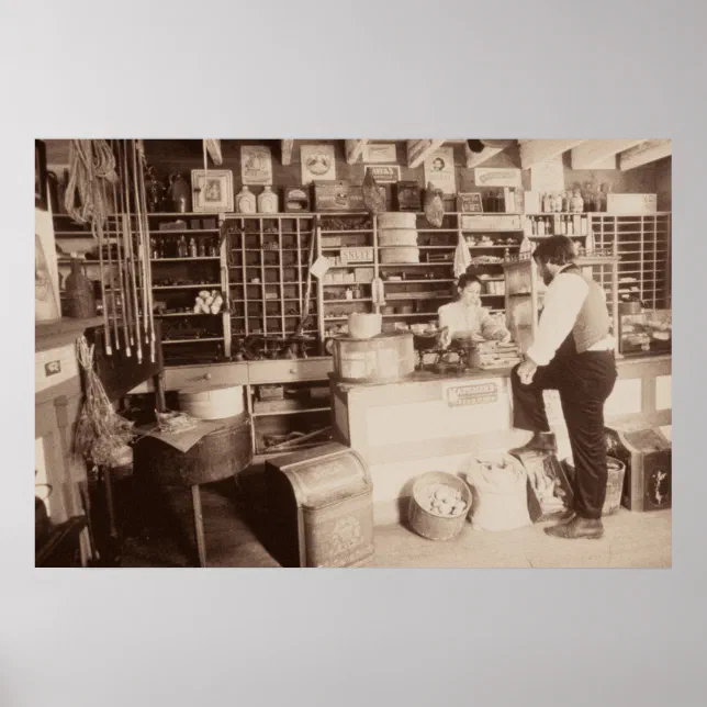 Old General Store Poster | Zazzle