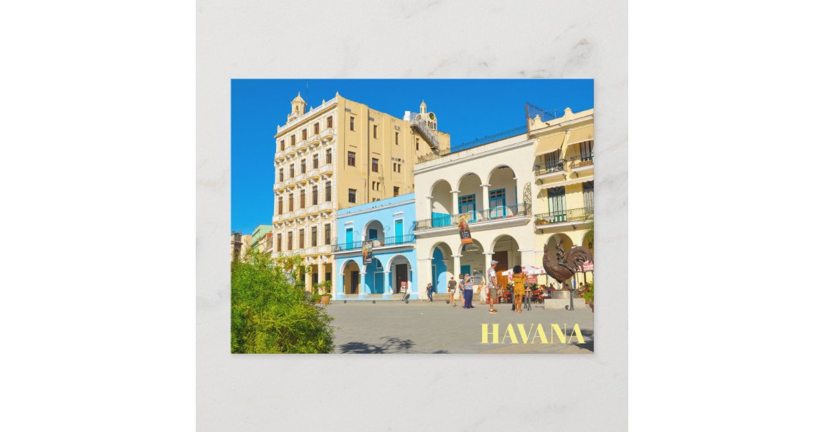 Old Habana, Cuba Postcard | Zazzle
