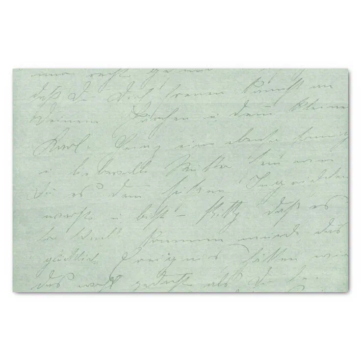 Old handwriting love letters faded antique script tissue paper | Zazzle