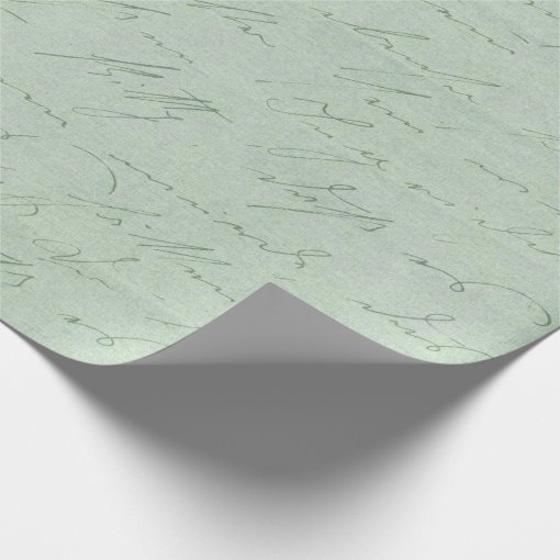 Old handwriting love letters faded antique script wrapping paper | Zazzle