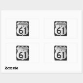 Old Highway 61 sticker | Zazzle