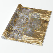 Old Hollywood Chic Elegant 60 Wrapping Paper | Zazzle