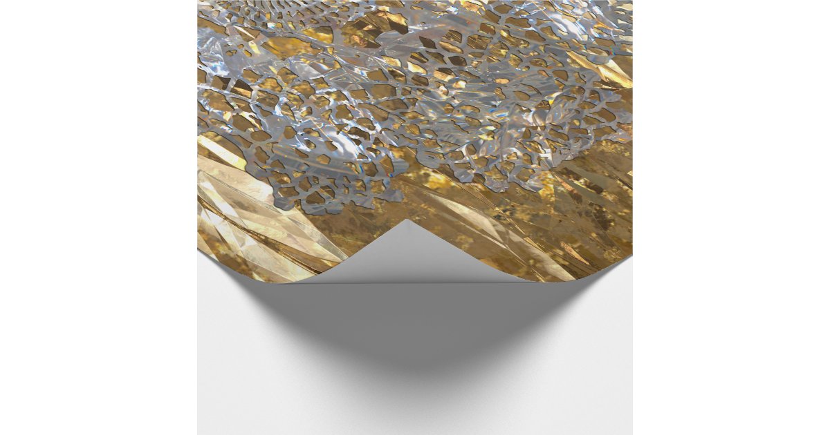 Old Hollywood Chic Elegant 60 Wrapping Paper | Zazzle