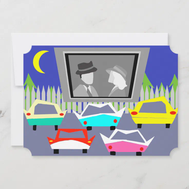 Old Hollywood Movie Party Invitations | Zazzle