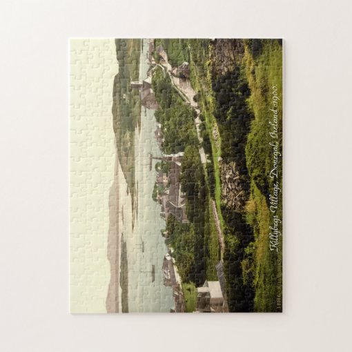 Old Ireland, Killybegs village, Donegal 1900 Jigsaw Puzzle | Zazzle