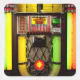 Old Jukebox Square Sticker | Zazzle