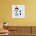 old lady poster | Zazzle