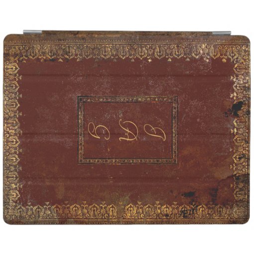 Old Leather Victorian Style Book Cover | Zazzle