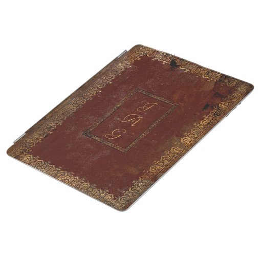Old Leather Victorian Style Book Cover | Zazzle