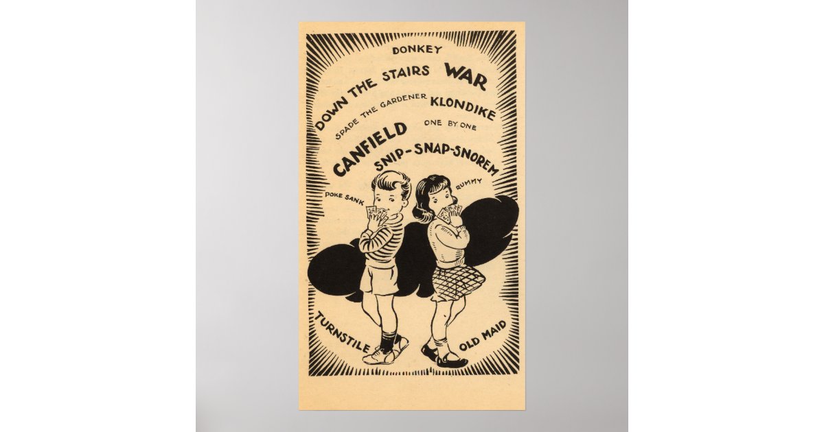 Old Maid Poster | Zazzle