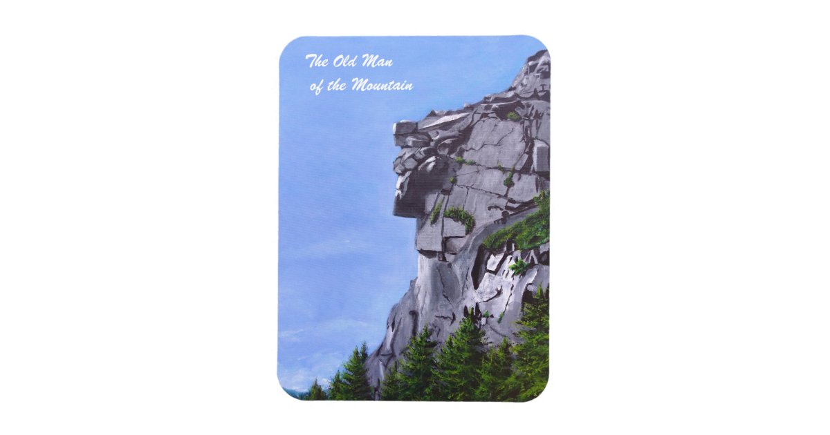 Old Man of the Mountain Magnet | Zazzle