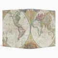 Old Map of the World Binder | Zazzle