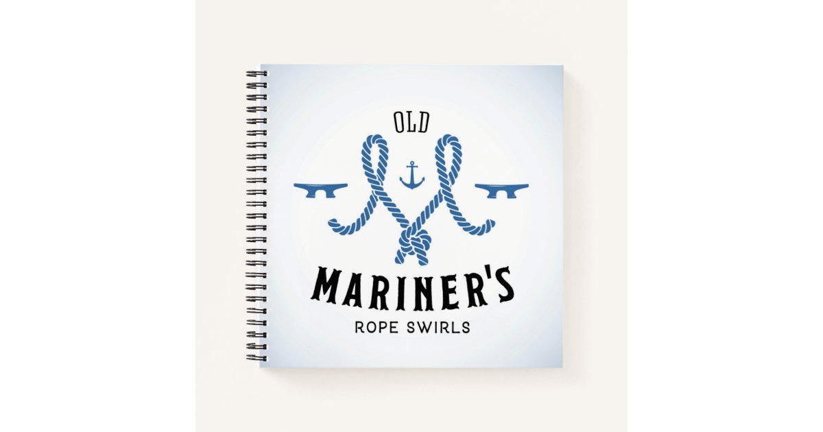 Old Mariner Poster Notebook | Zazzle