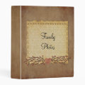 Old Paper Look Avery Mini Binder | Zazzle