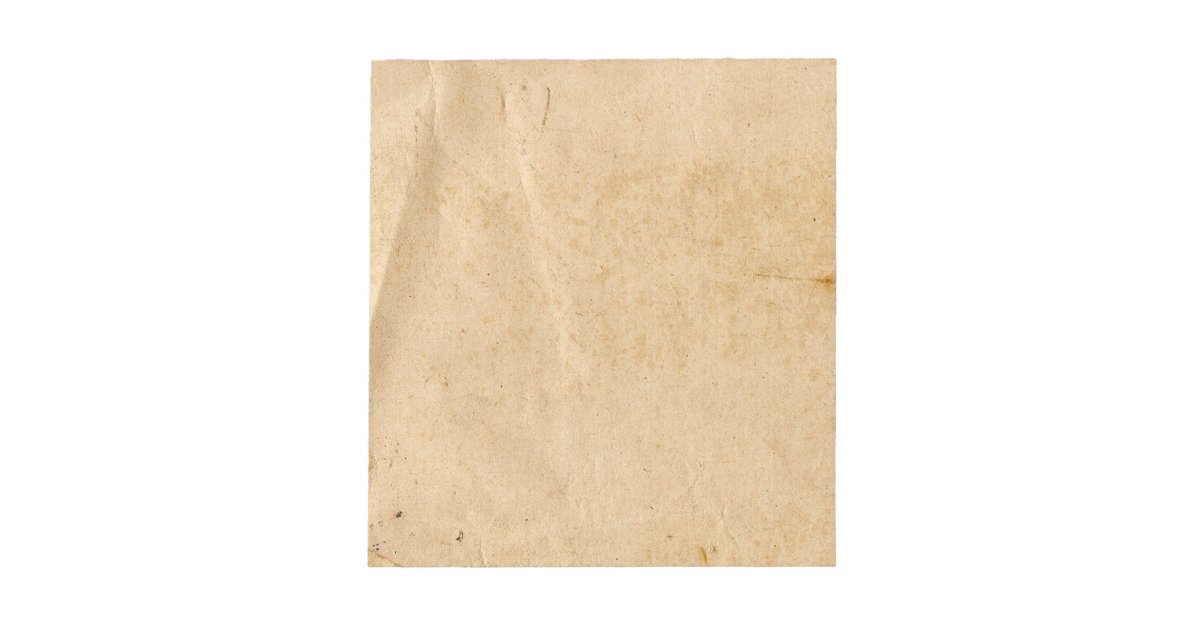 Old Paper Notepad | Zazzle