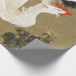Old Pine Tree and White Phoenix by Ito Jakuchu Wrapping Paper | Zazzle