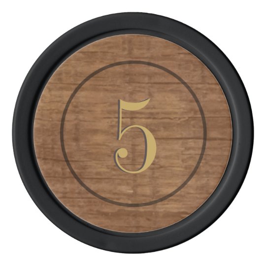 Old Pine Wooden Poker Chips | Zazzle.com
