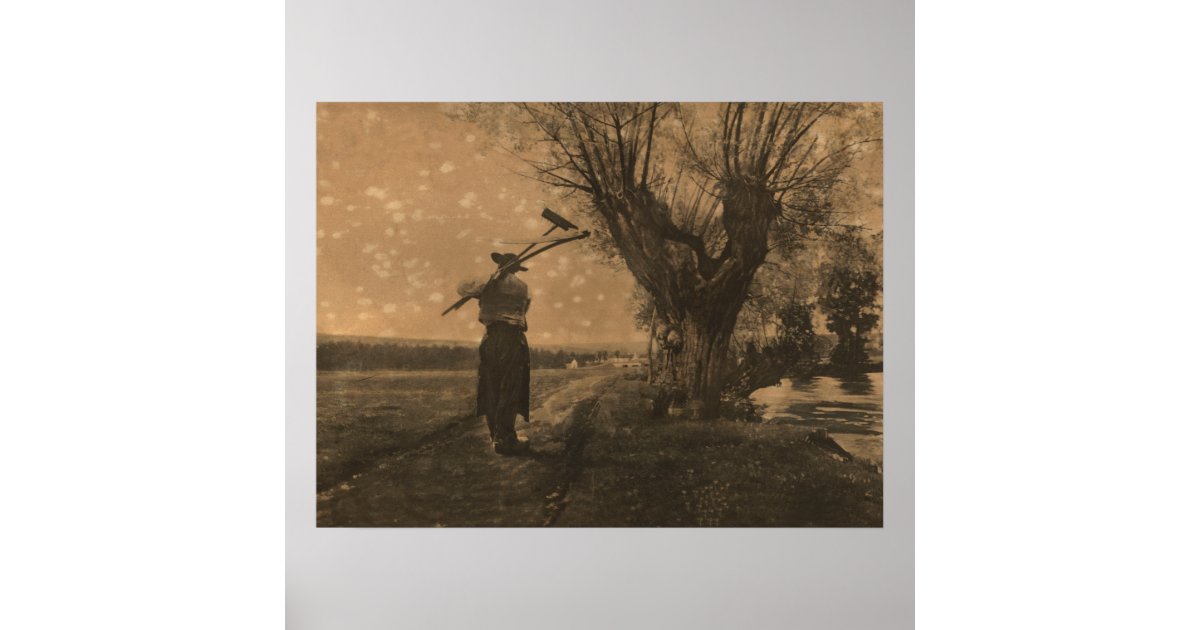 Old Pioneer farmer Poster | Zazzle