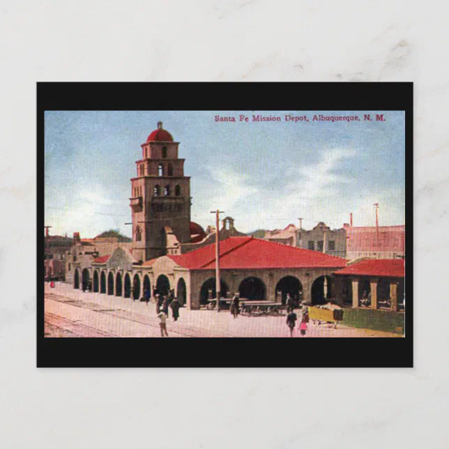 Old Postcard - Albuquerque, New Mexico, USA | Zazzle