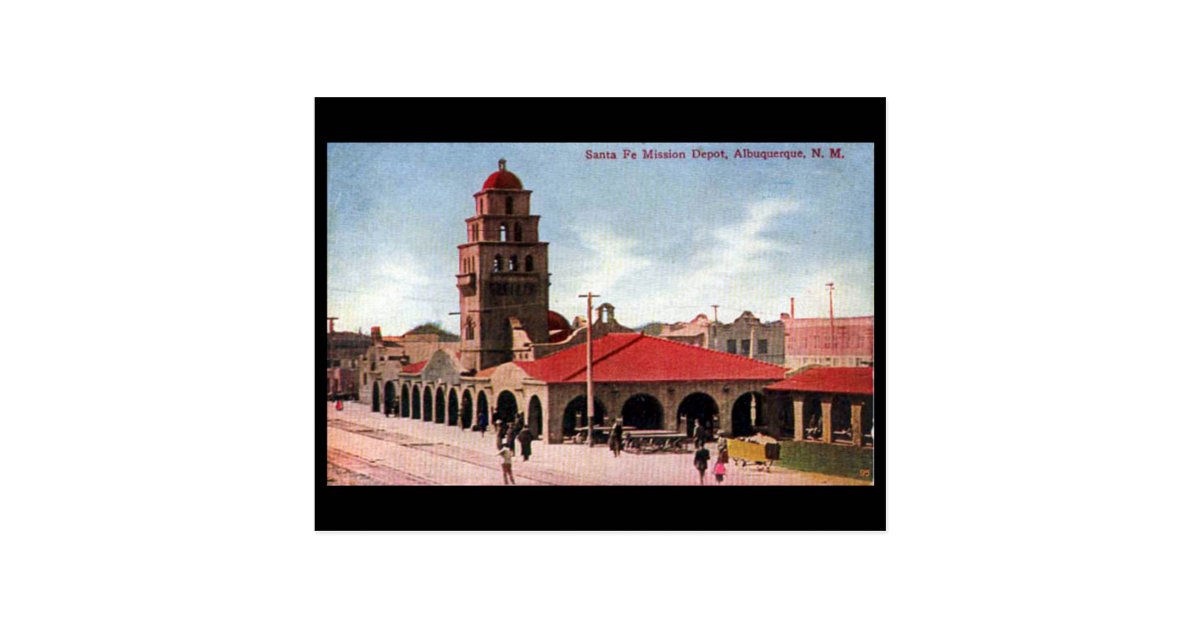 Old Postcard - Albuquerque, New Mexico, USA | Zazzle.com