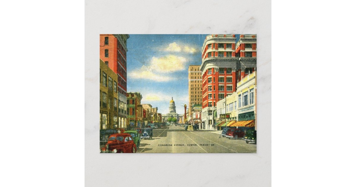 Old Postcard - Austin Texas | Zazzle