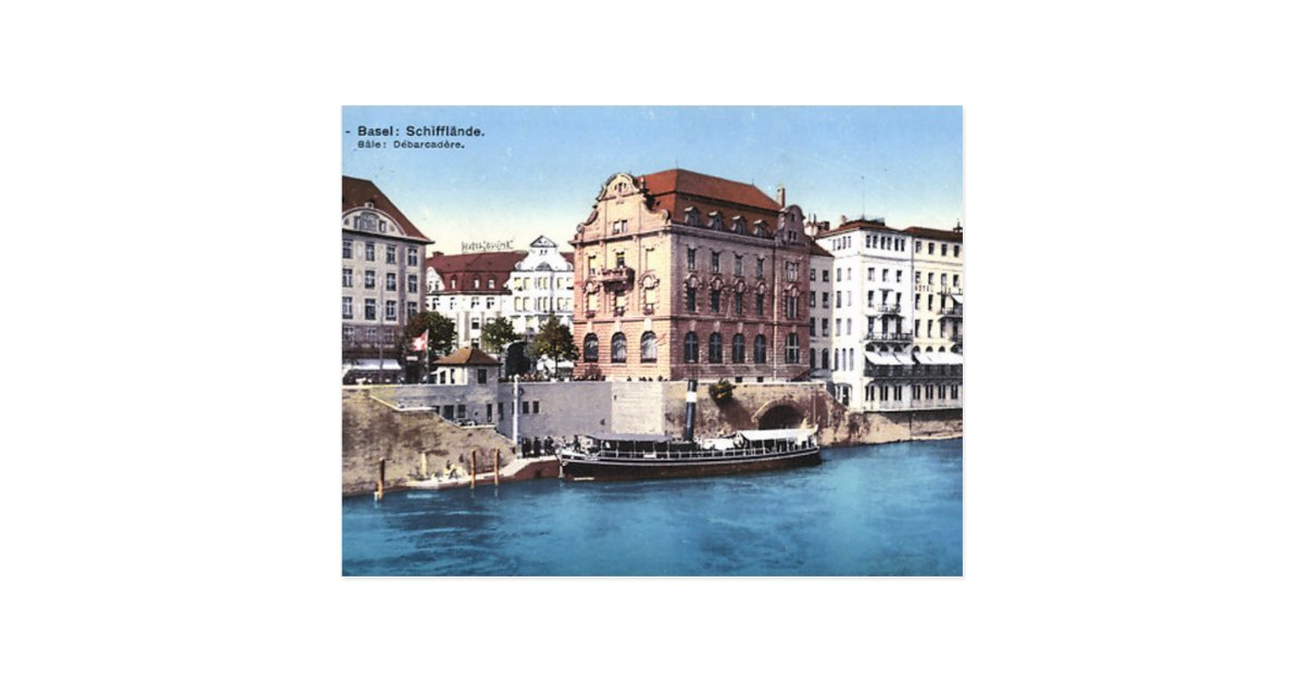 Old Postcard - Basel, Switzerland | Zazzle.com