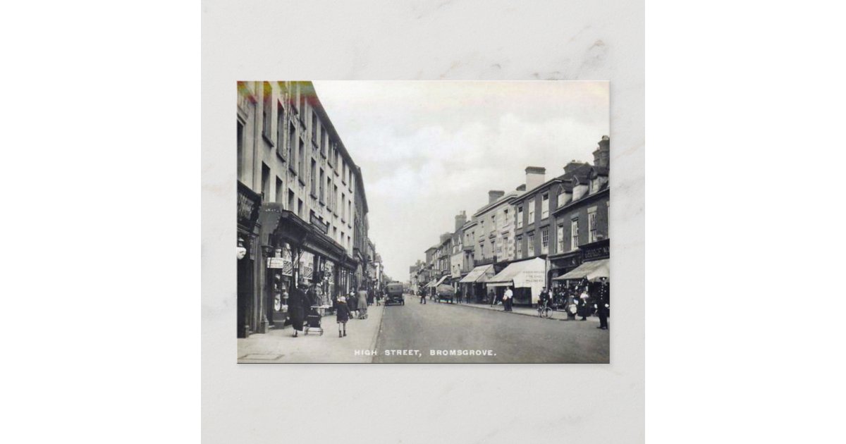 Old Postcard - Bromsgrove, Worcestershire | Zazzle