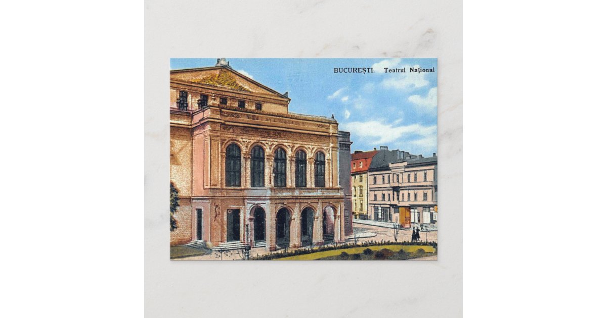 Old Postcard - Bucharest, Romania | Zazzle